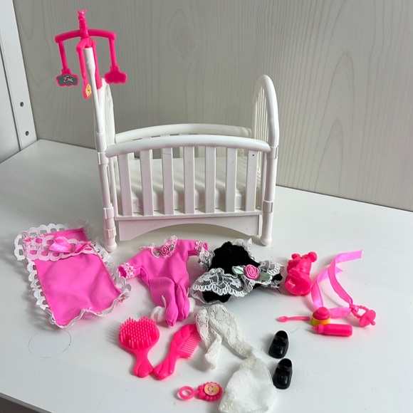 Barbie | Toys | Barbie 994 Bedtime Fun Baby Sister Of Barbie Kelly Doll ...